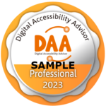 試験のご案内 | デジタルアクセシビリティアドバイザー